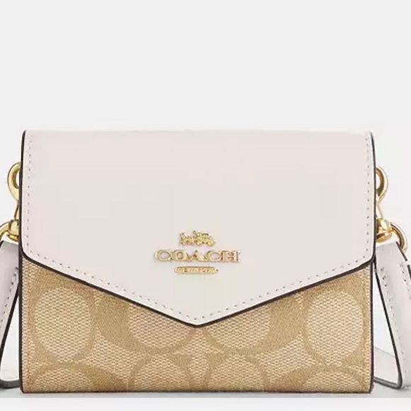 Coach | Bags | Coach Mini Envelope Wallet With Strap | Poshmark